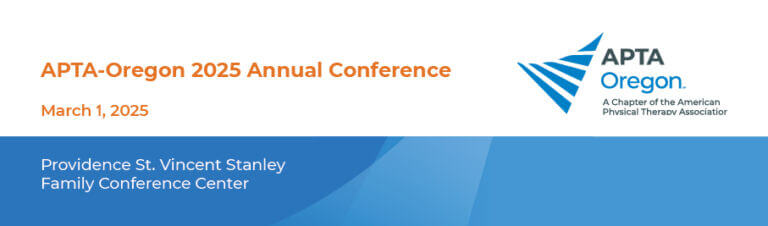 Annual Conference - APTA Oregon
